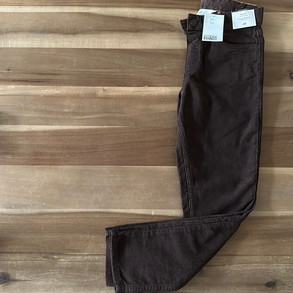H&M | Bottoms | Bnwt Hm Boys Corduroy Slim Fit Pants | Poshmark